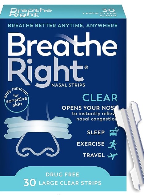 BREATHE RIGHT NASAL STRIPS – SKU 8232 – JL Marcus Catalog